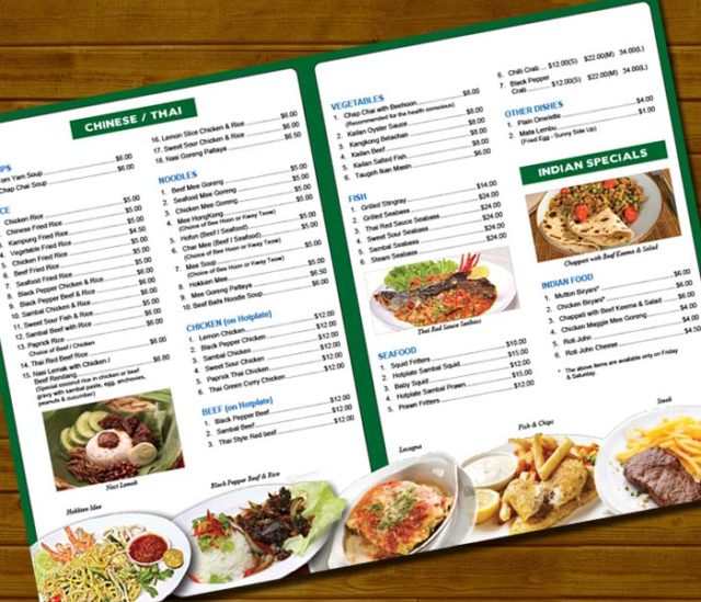 Menu Design Portfolio - Restaurant Marketing Agency Singapore | V.SOP ...